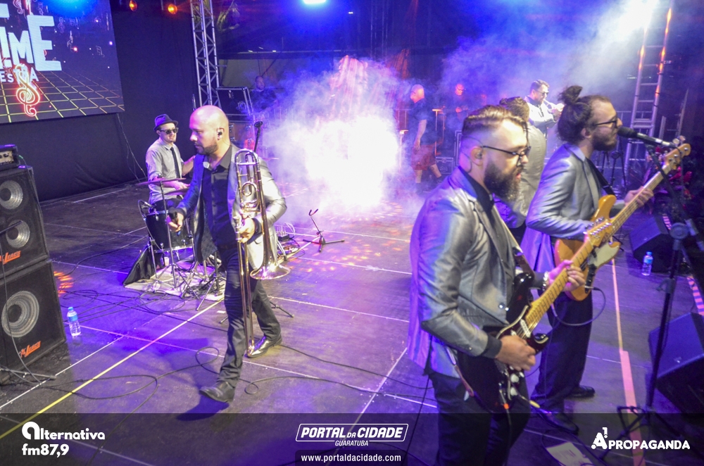 Show da Banda Big Time Orquestra nos 253 anos de Guaratuba - 29/04/2024 ...